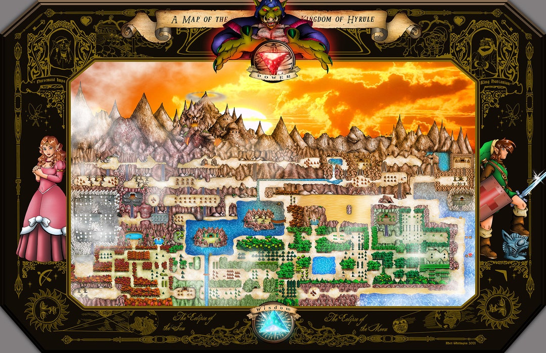 Free legend of zelda open map, Download Free legend of zelda open map ...
