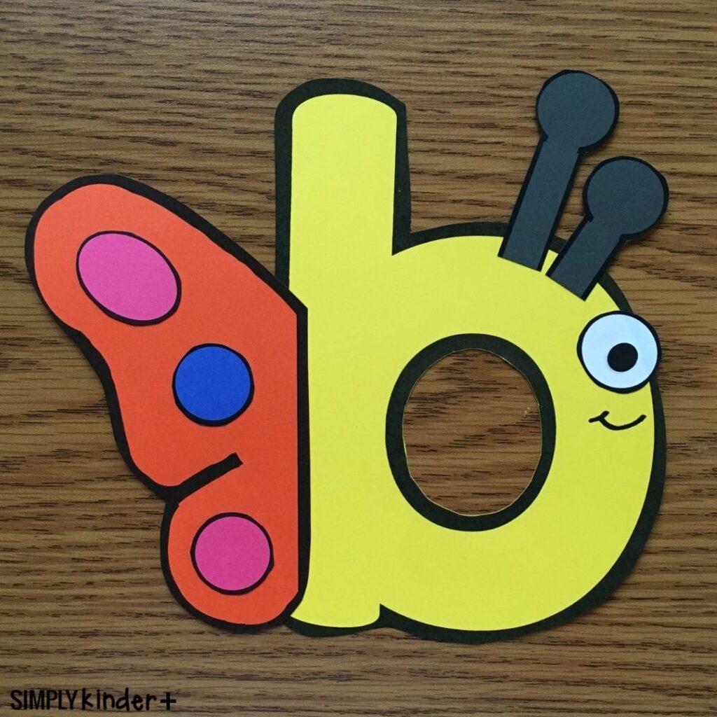 b is for Butterfly Letter of the Week Craft ⋆ Parenting Chaos ...