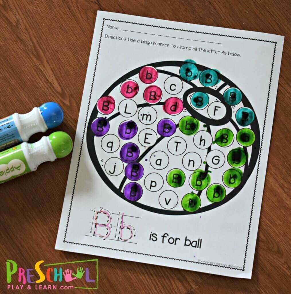 letter recognition worksheets Archives - kindermomma.com - Worksheets Library