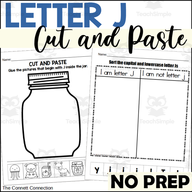 j CVC Words Cut and Paste Worksheet – Phase 3 Phonics - Worksheets Library