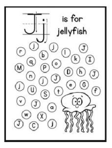 Letter J Preschool Worksheet: Fun Activities for Learning the Letter 'J'