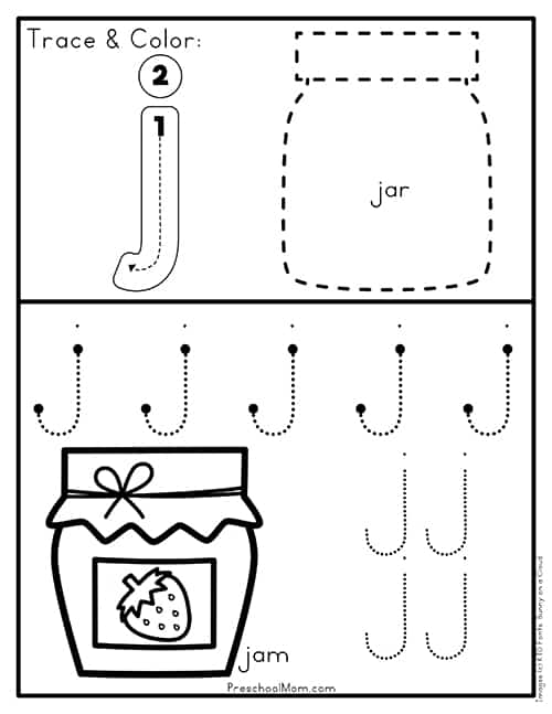 15+ Letter J Worksheets: Fun & Printable! - The Simple Homeschooler - Worksheets Library