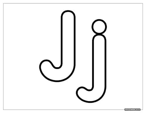 Letter J Preschool Printables - Preschool Mom - Worksheets Library