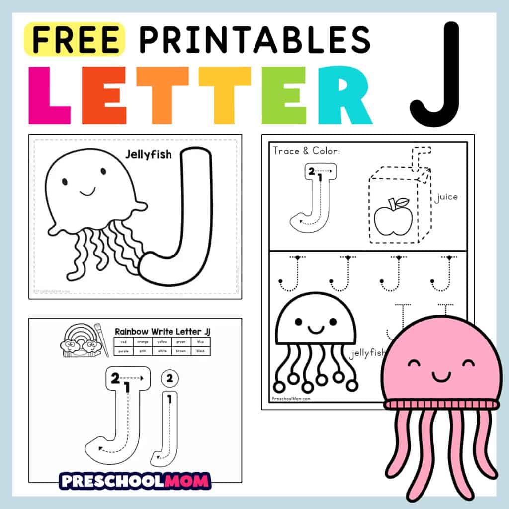 Preschool Letter J Activities and Worksheets - Worksheets Library