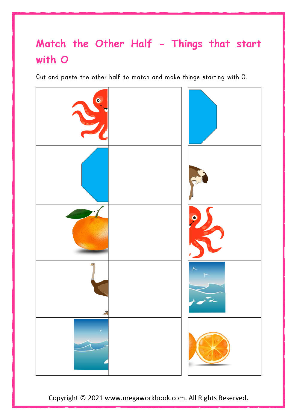 Letter O Activities Preschool - Letter O Worksheets - Letter O ... - Worksheets Library