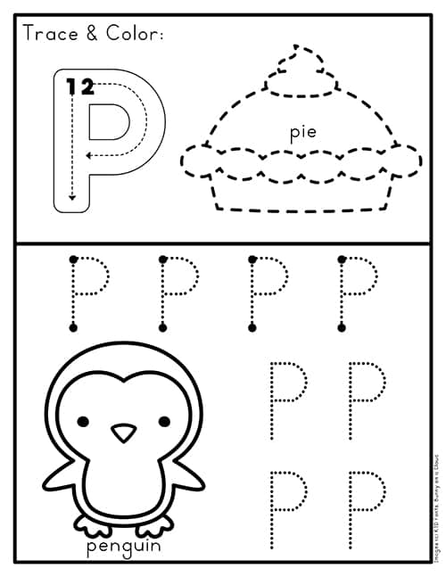 Free letter p worksheet for preschoolers, Download Free letter p worksheet for preschoolers png ...