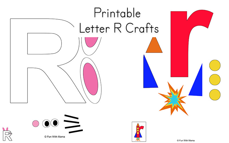 Letter R Worksheets and Printable Preschool Activities Pack - Fun ...
