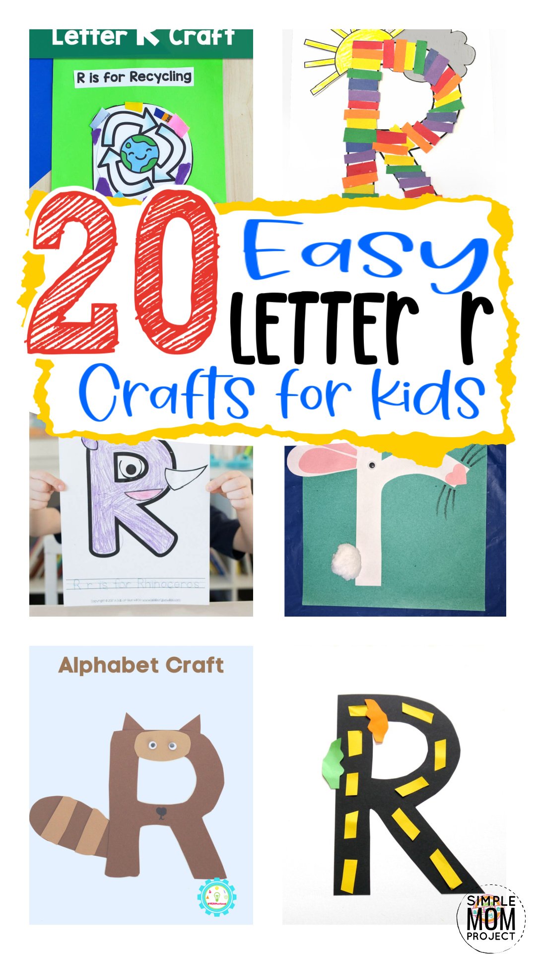 52 Fun and Easy Alphabet Letter Crafts - A Spoonful of Learning ...