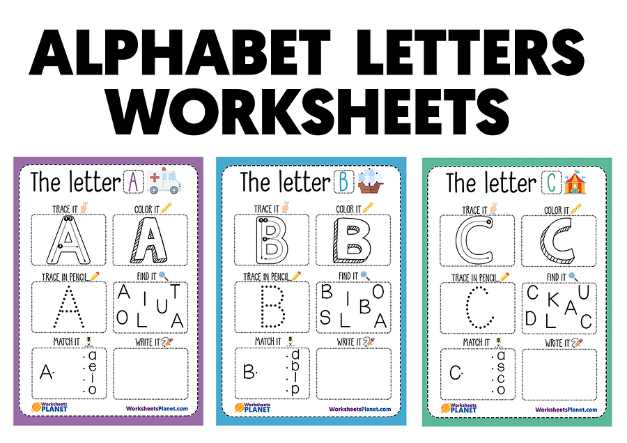 Recognize Letters the Fun Way: Preschool Letter Recognition ... - Worksheets Library