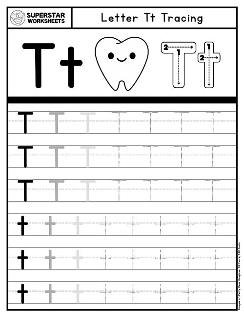 Free letter t tracing worksheet preschool, Download Free letter t tracing worksheet preschool ...