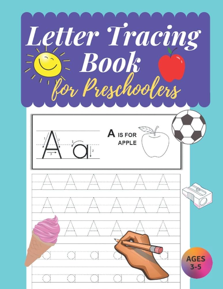 Personalised Kids Activity Tracing Book to Learn the Alphabet - Worksheets Library