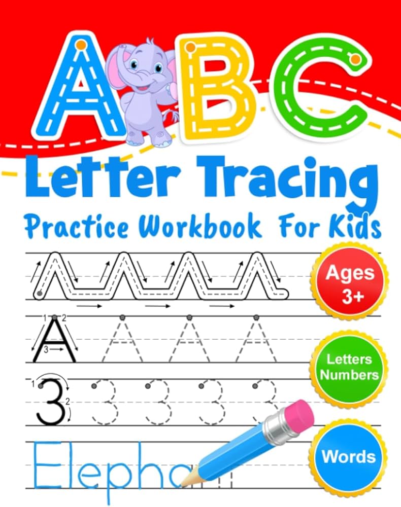 ABC Letter Tracing Practice Workbook for Kids: Learning To Write ... - Worksheets Library