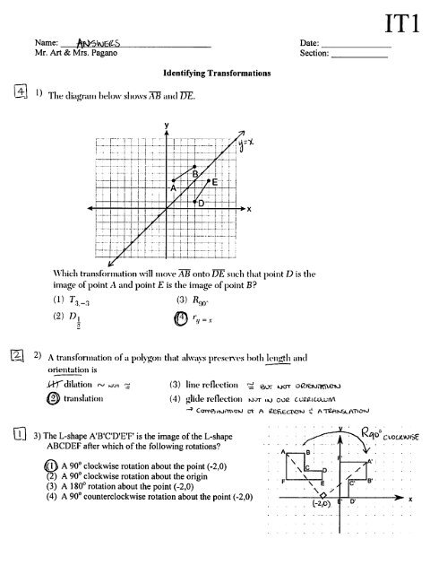 Transformations Worksheets, Questions and Revision | MME - Worksheets ...