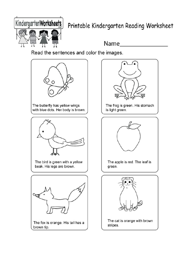 FREE Printable Kindergarten Literacy Worksheets And Activities FREE Printable Kindergarten Literacy Worksheets And Activities