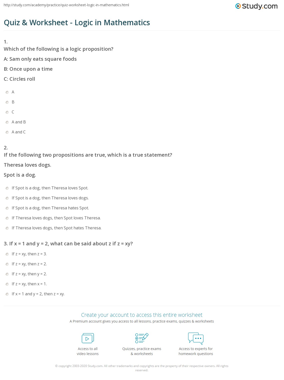 Conditional Statements Logic Foldable and Cheat Sheet | Teaching ... - Worksheets Library