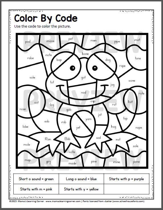 Long and Short O Vowel Sounds Worksheets - Worksheets Library
