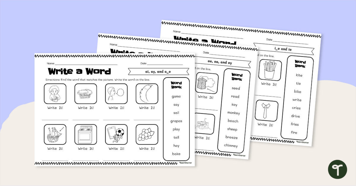 Phase 3 Vowel Digraph Worksheets: I Can Read! - Phonics - Twinkl ...