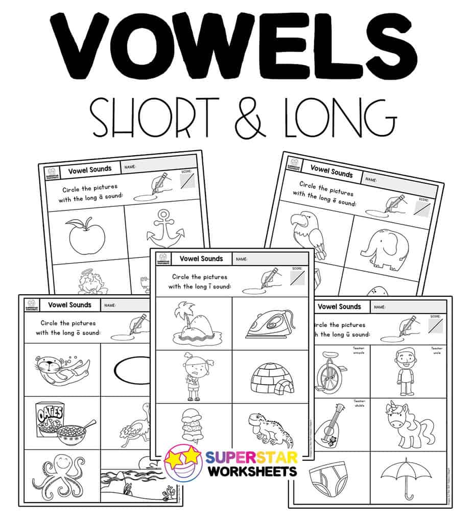 Vowel Sounds Worksheets - Superstar Worksheets - Worksheets Library