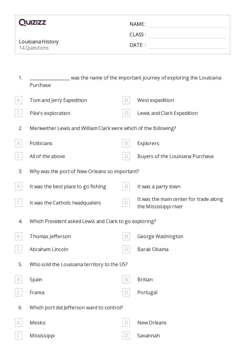 50+ History worksheets for 3rd Grade on Quizizz | Free & Printable ...