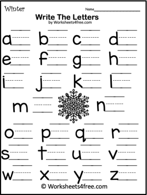 FREE* Lowercase Alphabet Sequence Worksheet | MyTeachingStation.com - Worksheets Library