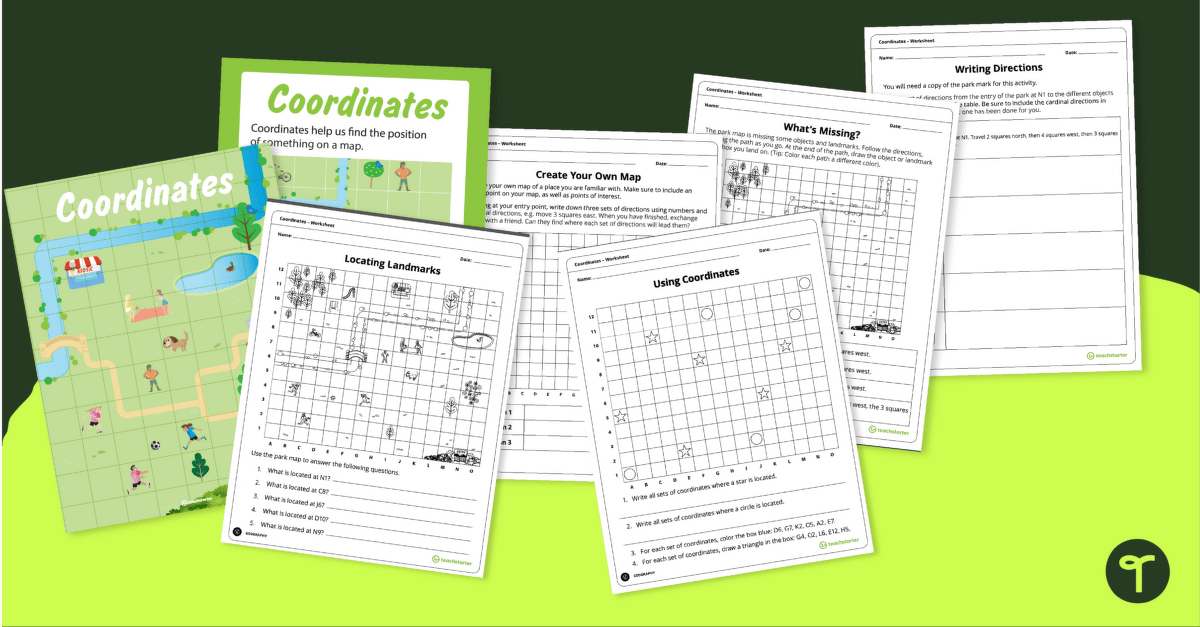 Treasure Map (Year 4) | CGP Plus - Worksheets Library