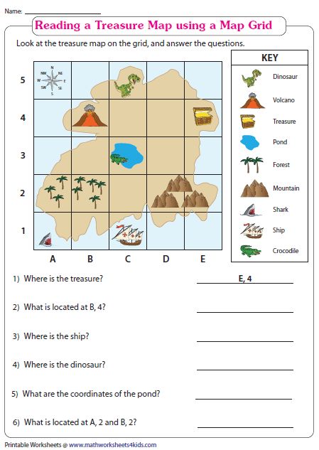 Map Skills Worksheets | Map skills, Map skills worksheets, Map ...