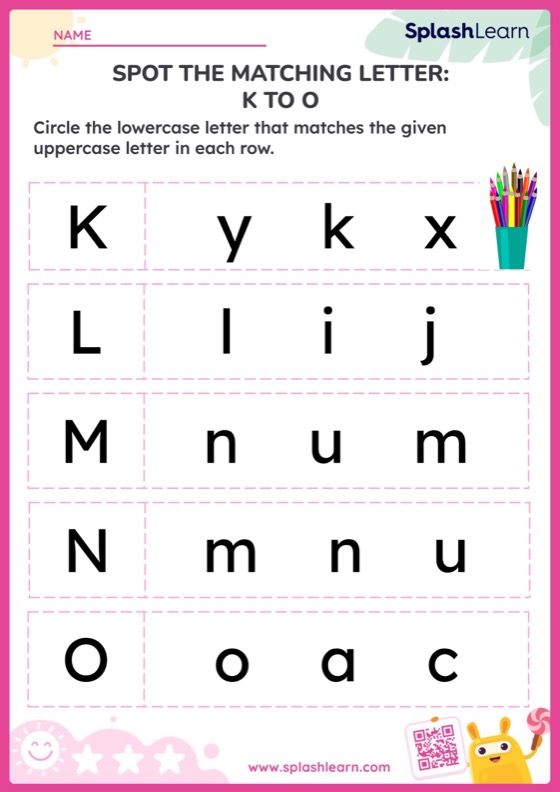 Free matching letters worksheet, Download Free matching letters worksheet png images, Free ...
