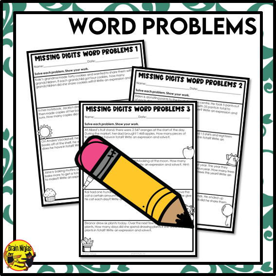 Solving Equations With Variables All Operations Math Worksheets ...