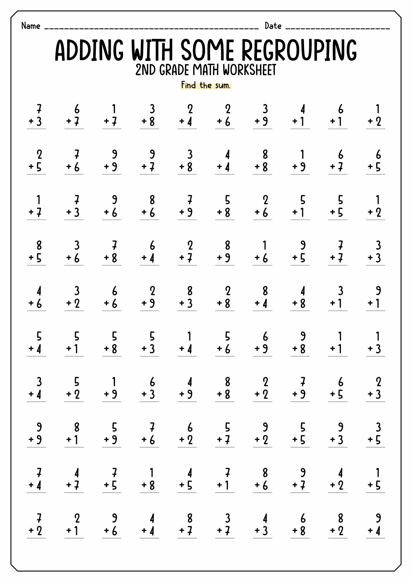 14 Math Worksheets For 2nd Graders Free PDF At Worksheeto 14 Math Worksheets For 2nd Graders Free PDF At Worksheeto