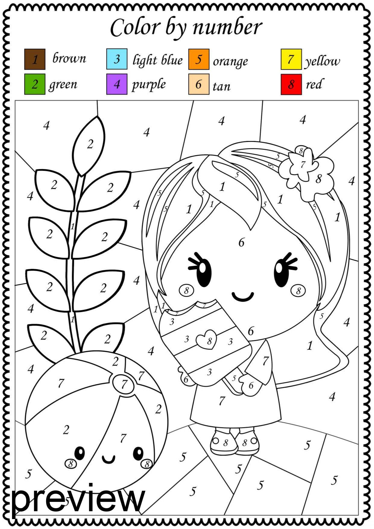 Free math color worksheet, Download Free math color worksheet png ...