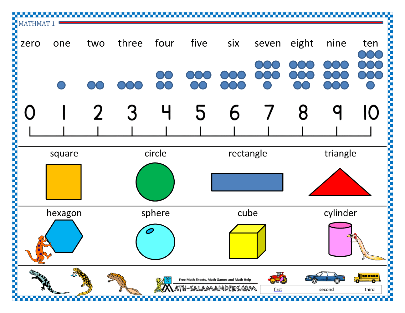 Kindergarten Math Printables - Worksheets Library