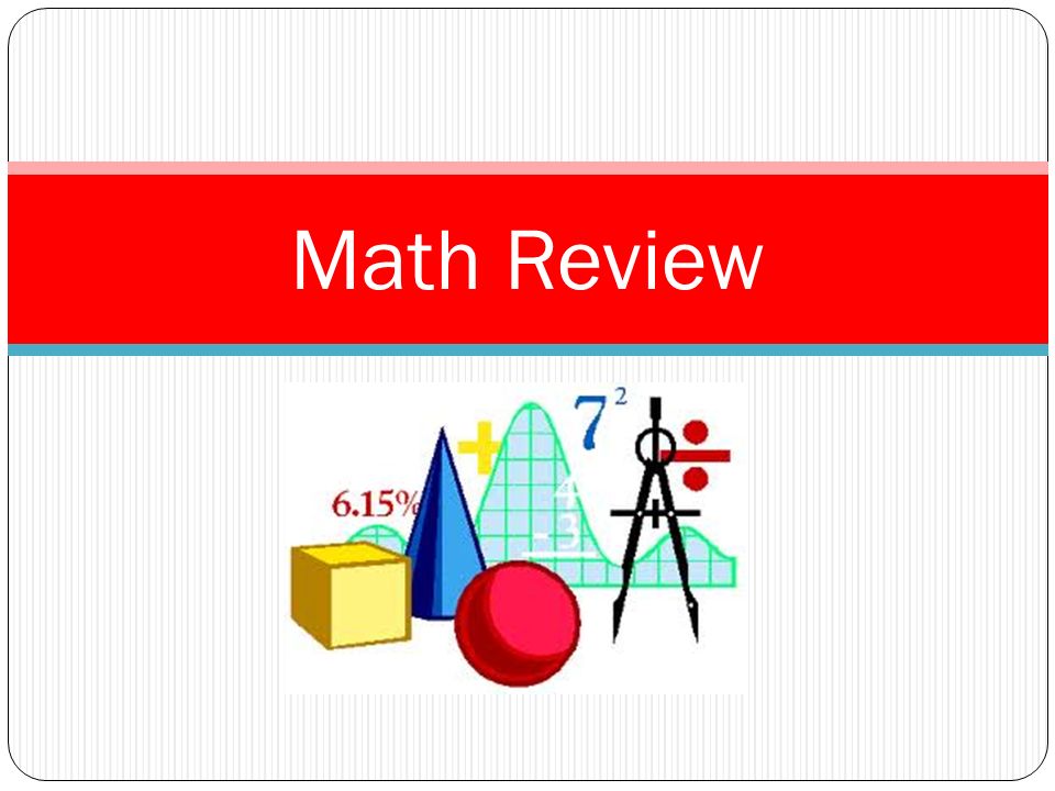 Math Review. - Worksheets Library