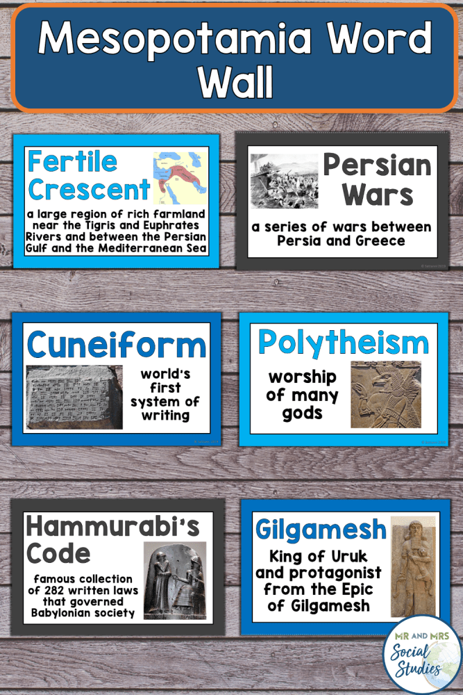 Mesopotamia Timeline Worksheet
