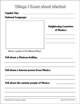 English worksheets: Mexican independence´s day - Worksheets Library