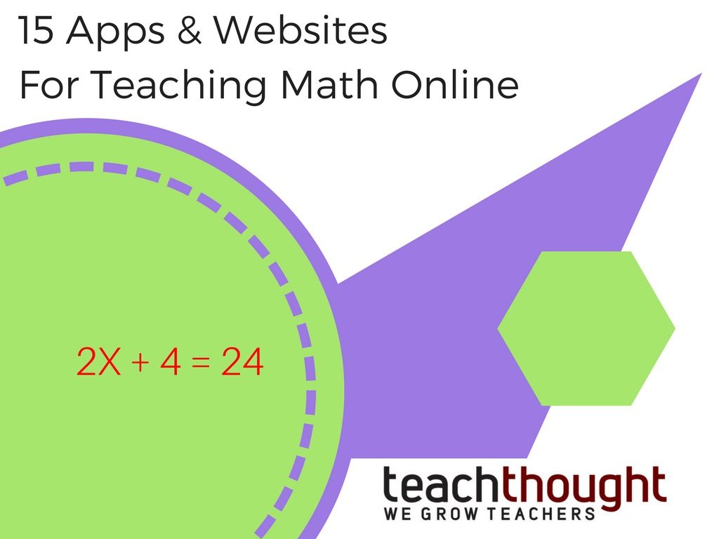 15 Apps & Websites For Teaching Math Online [Updated] - Worksheets Library