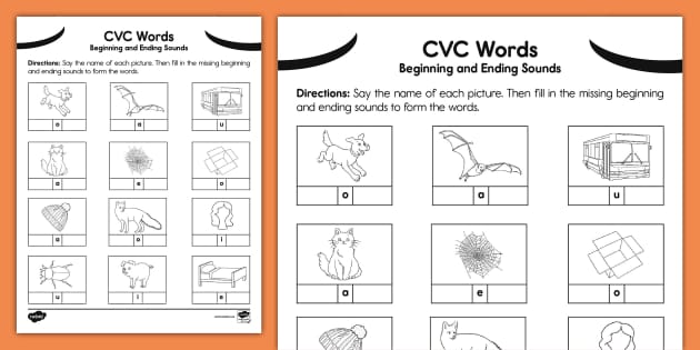 Free missing sounds cvc words, Download Free missing sounds cvc words ...