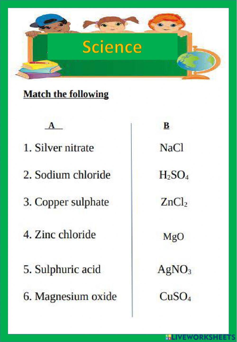 Molecular Formula Interactive Worksheet Live Worksheets Worksheets Library