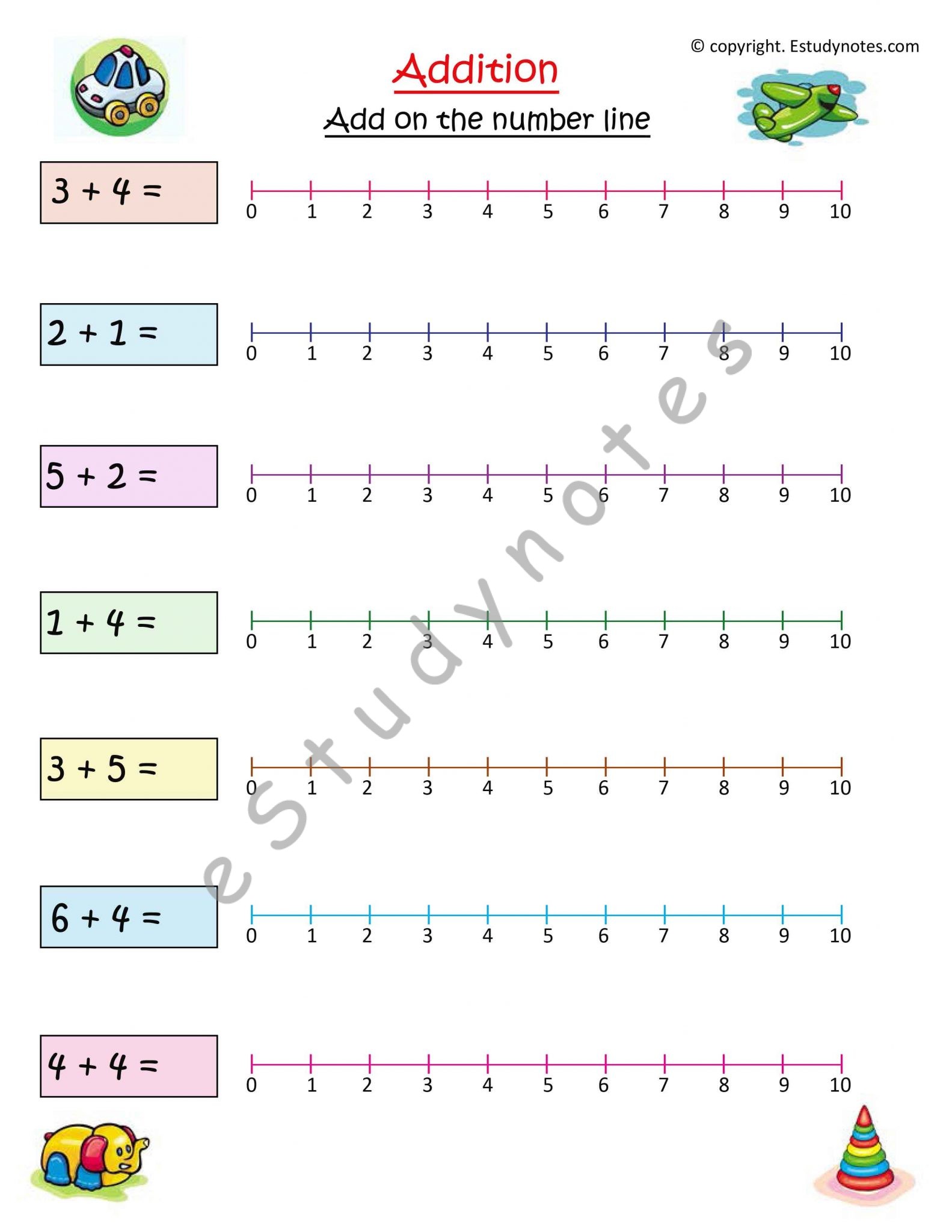 Addition Subtraction And Multiplication Workbook Grade 1 Maths