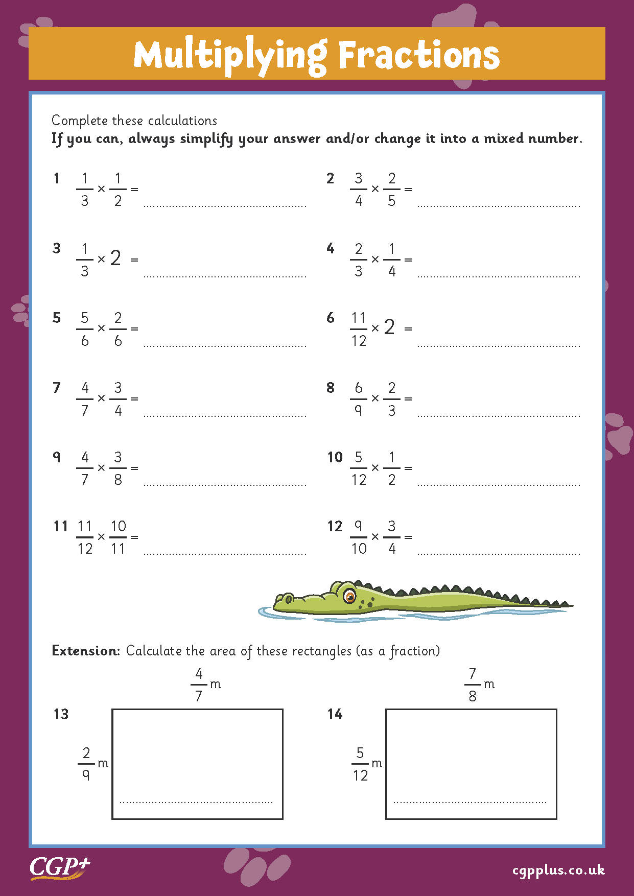 Free multiply fraction worksheet, Download Free multiply fraction ...