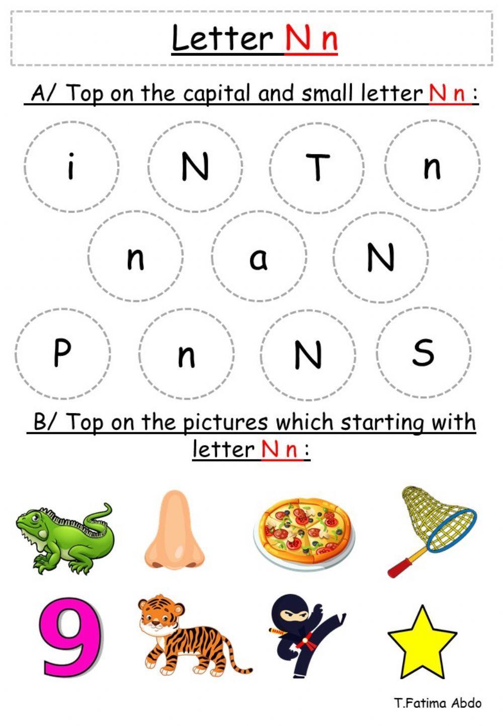 Free n worksheet, Download Free n worksheet png images, Free Worksheets on Clipart Library