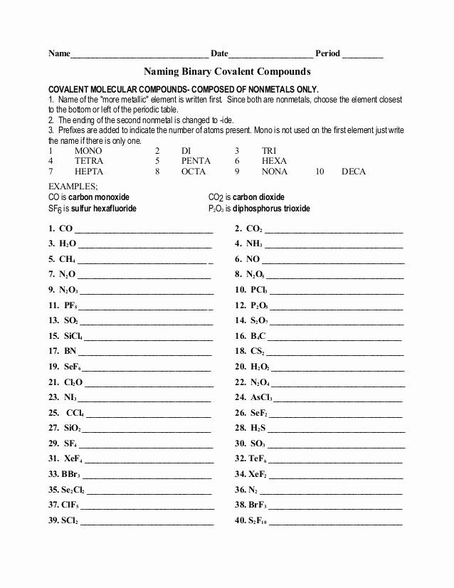 Naming ionic compounds practice worksheet: Fill out & sign online ...