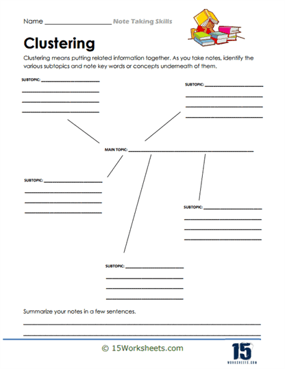 Note Taking Worksheets - 15 Worksheets.com - Worksheets Library