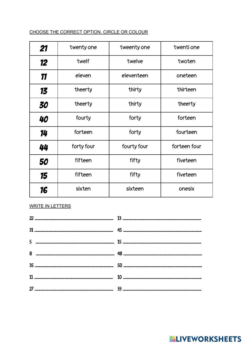 Numbers 1 50 Worksheet Worksheets Library Numbers 1 50 Worksheet Worksheets Library