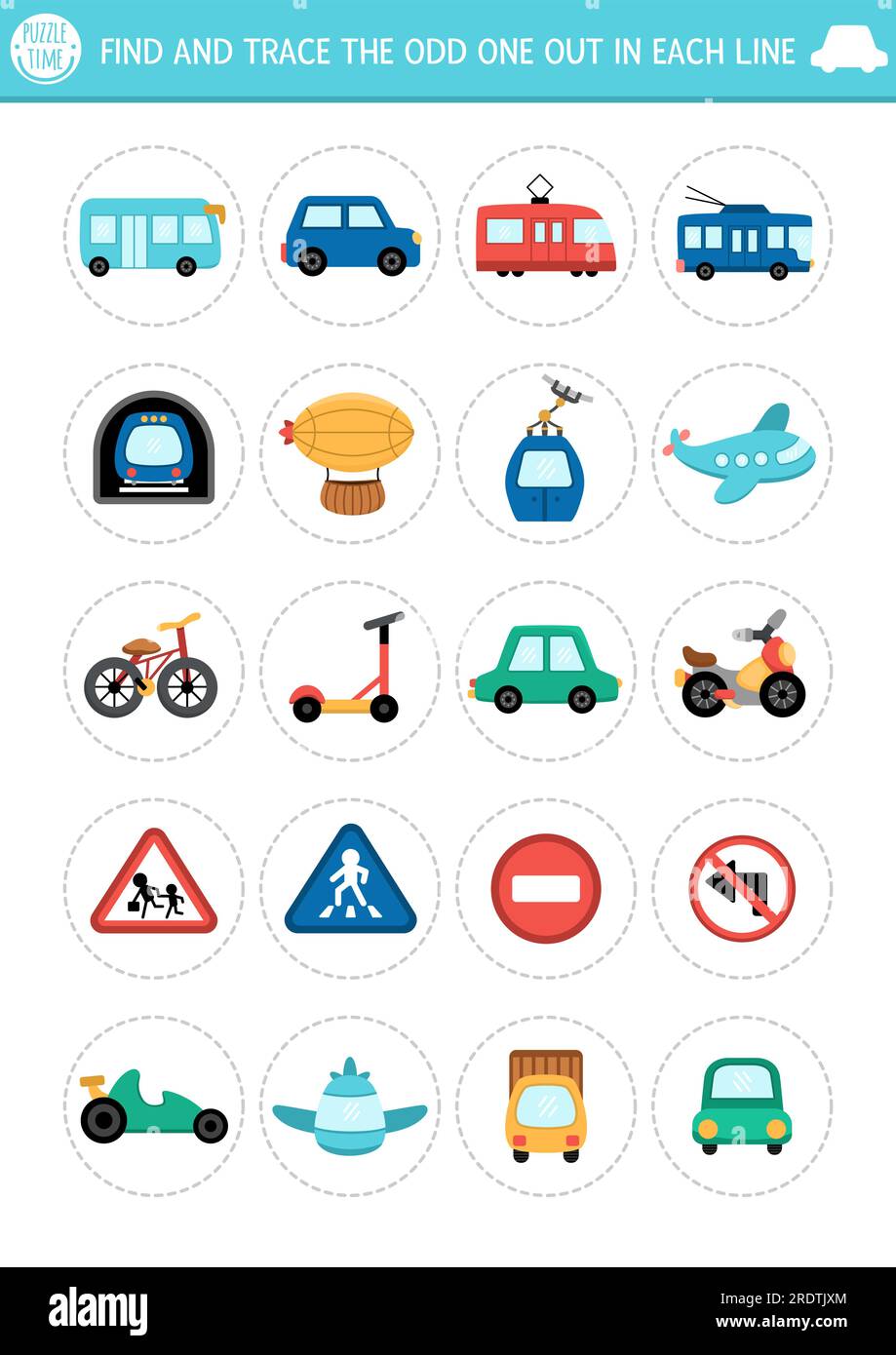 Find The Odd One Out – Printable Reading Worksheet - Worksheets Library