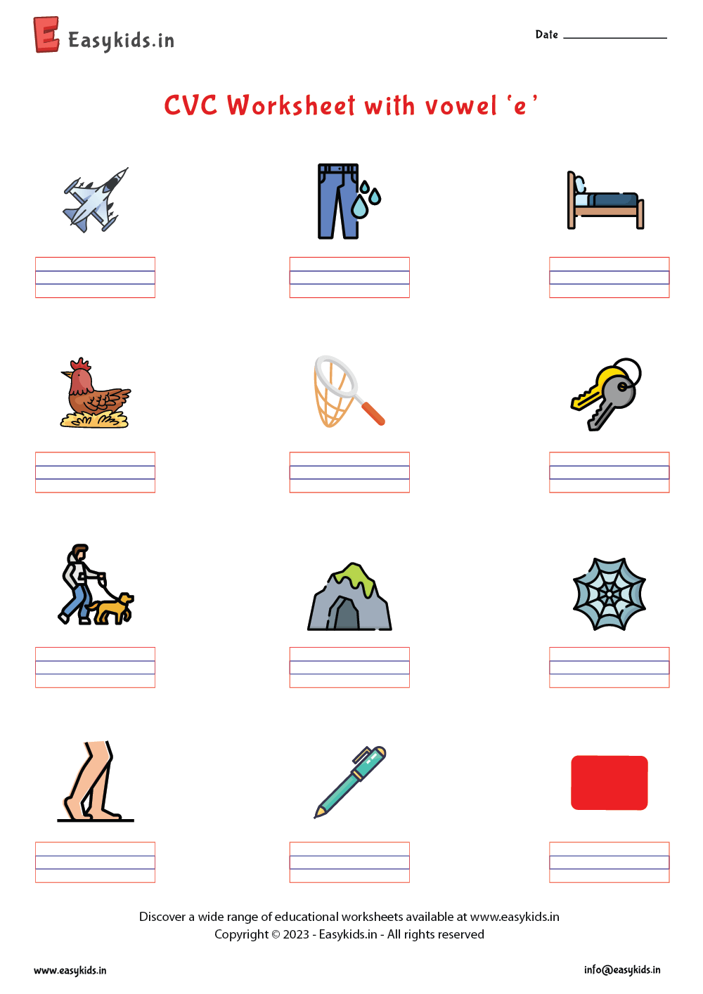 Cvc Words With Vowel E at Emma Pitt blog