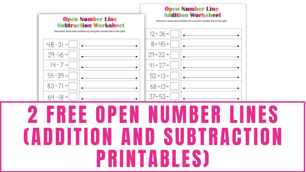 Adding On A Number Line Worksheet By Teach Simple Worksheets Library