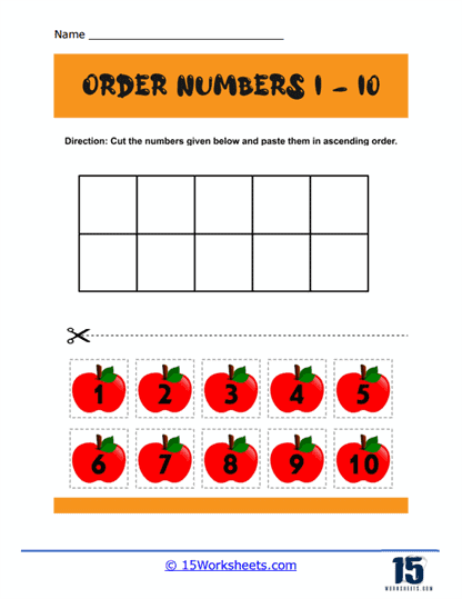 Ordering Numbers Worksheets - 15 Worksheets.com - Worksheets Library