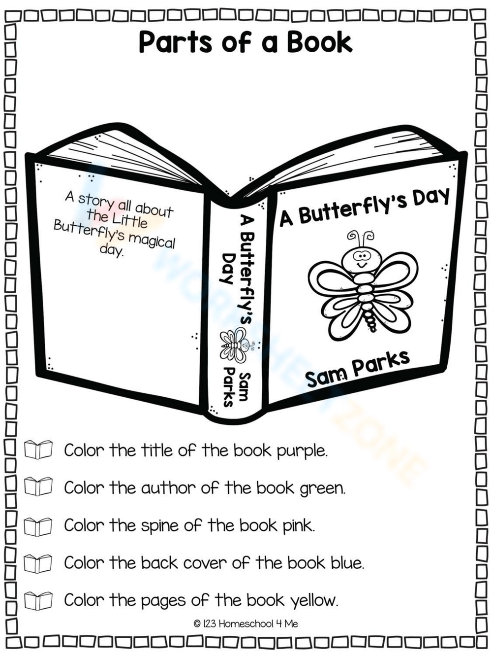 10 Free Printable Parts Of A Book Worksheets For Students Worksheets 10 Free Printable Parts Of A Book Worksheets For Students Worksheets