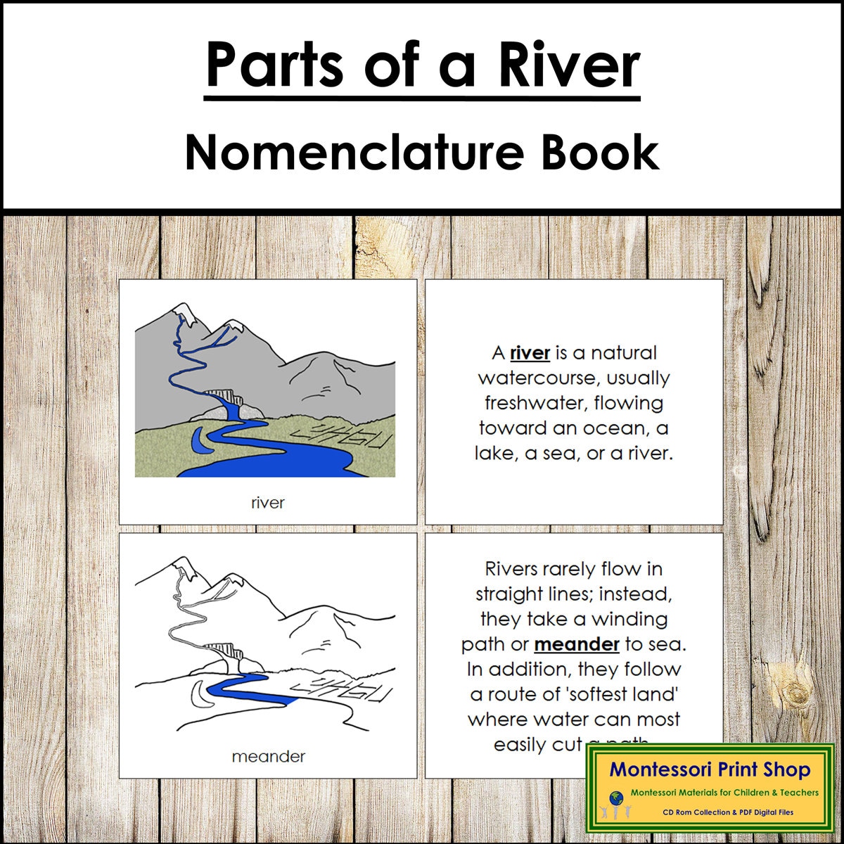 Parts of a River Worksheet: Explore the Anatomy of Rivers