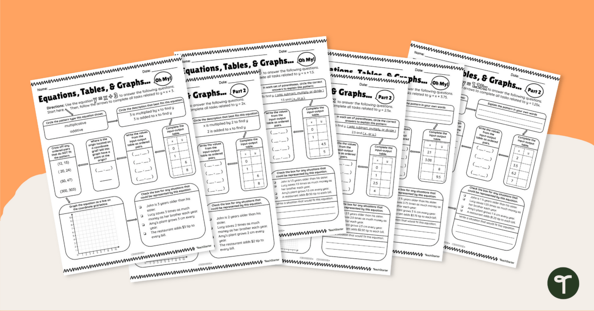 Input Output Tables 5th Grade Activity Twinkl Usa Twinkl